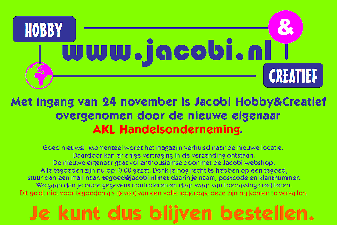 Jacobi Hobby & Creatief.